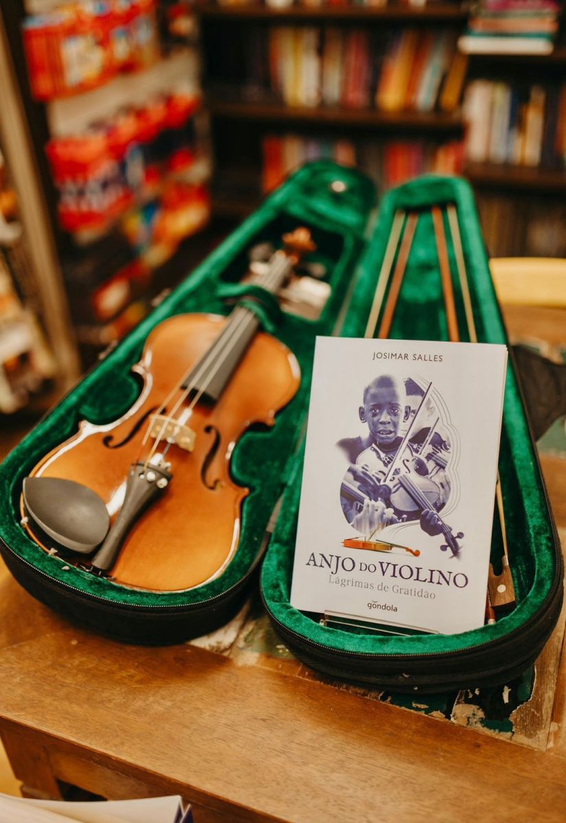 História de ‘Diego do Violino’ vira livro que aborda a inspiração na ...