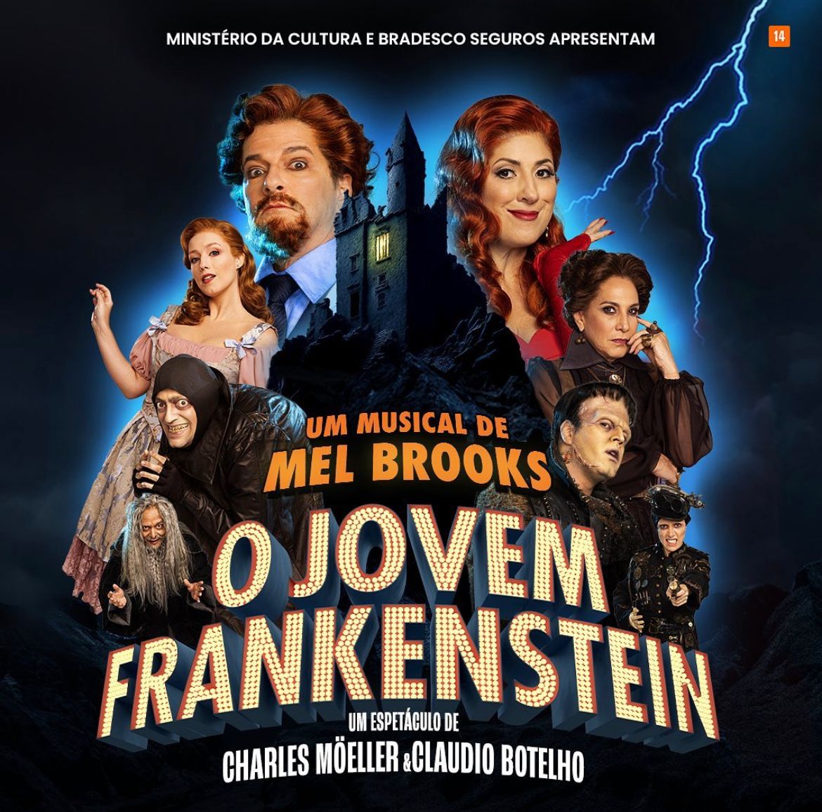 ‘O Jovem Frankenstein’ chega a São Paulo com Marcelo Serrado e Dani ...